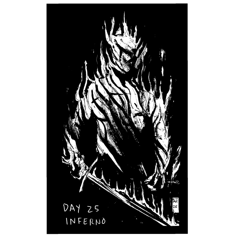 Inktober 2025 Prompts – WKW Illustrations